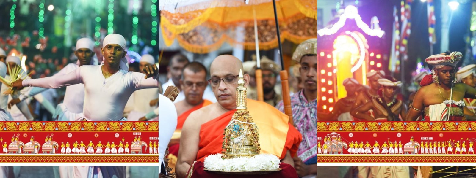 WALPOLA POSON PERAHERA - Spectacular historic cultural pageant in Sri Lanka